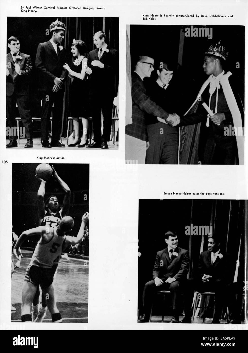 Documents the events of the 1964 1965 school year hi-res stock ...