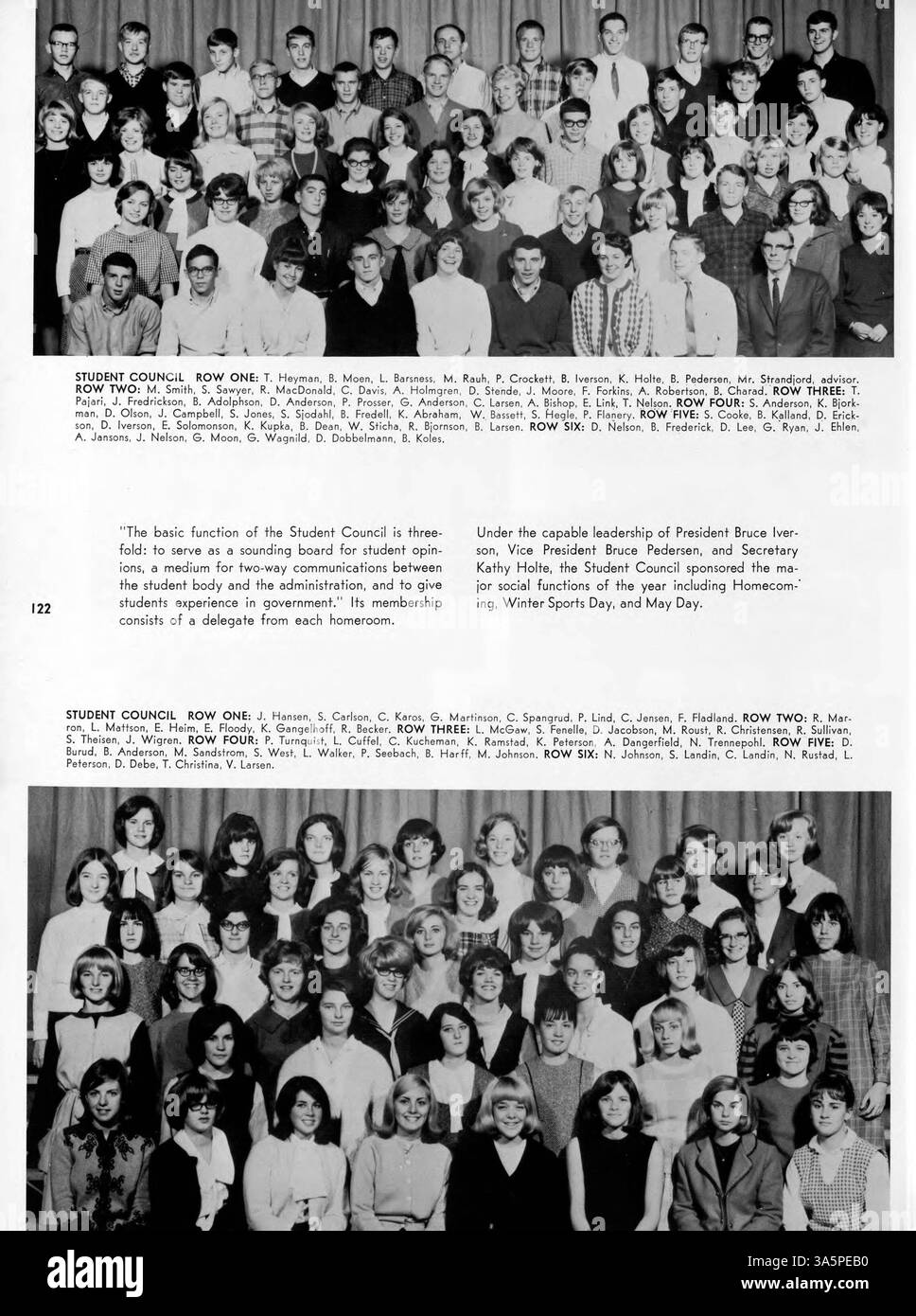 The 1965 'Sagamore' yearbook from Roosevelt High School documents ...
