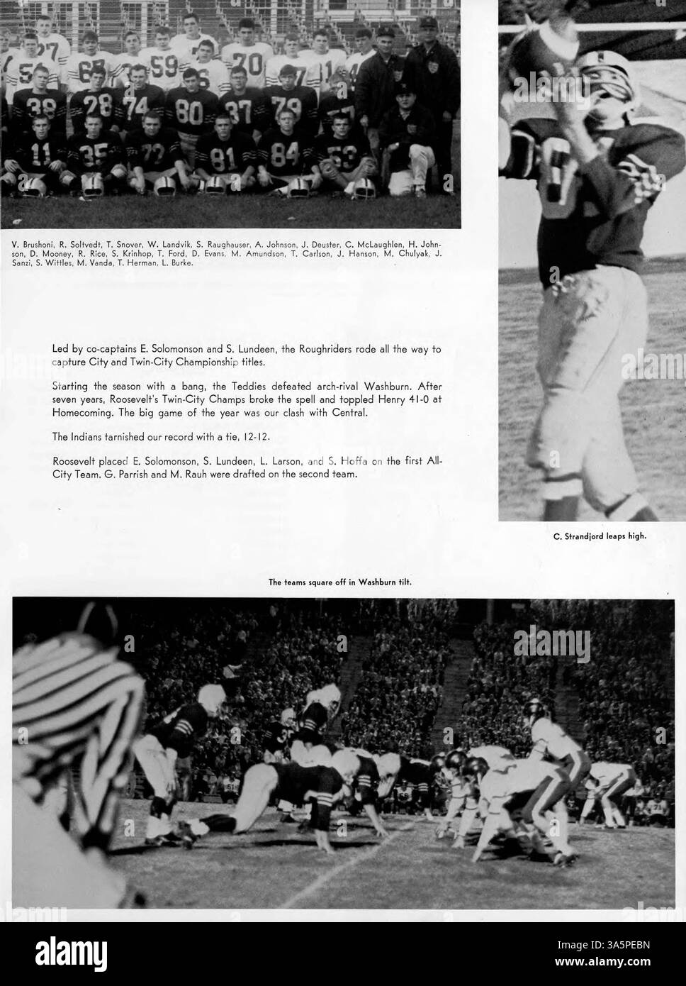 The 1965 Sagamore yearbook from Roosevelt High School captures ...