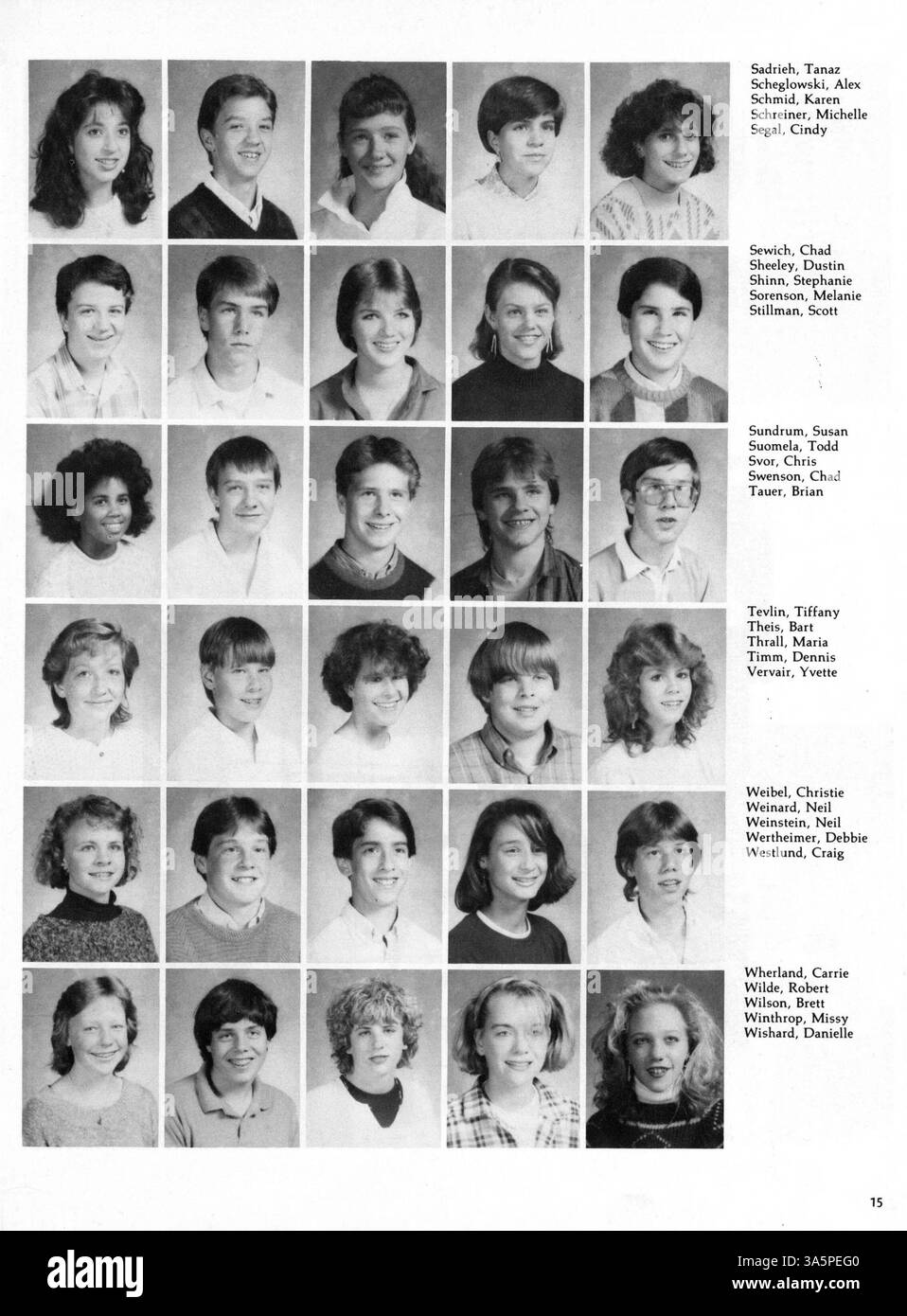 This Hopkins North Junior High yearbook from 1987 highlights student ...