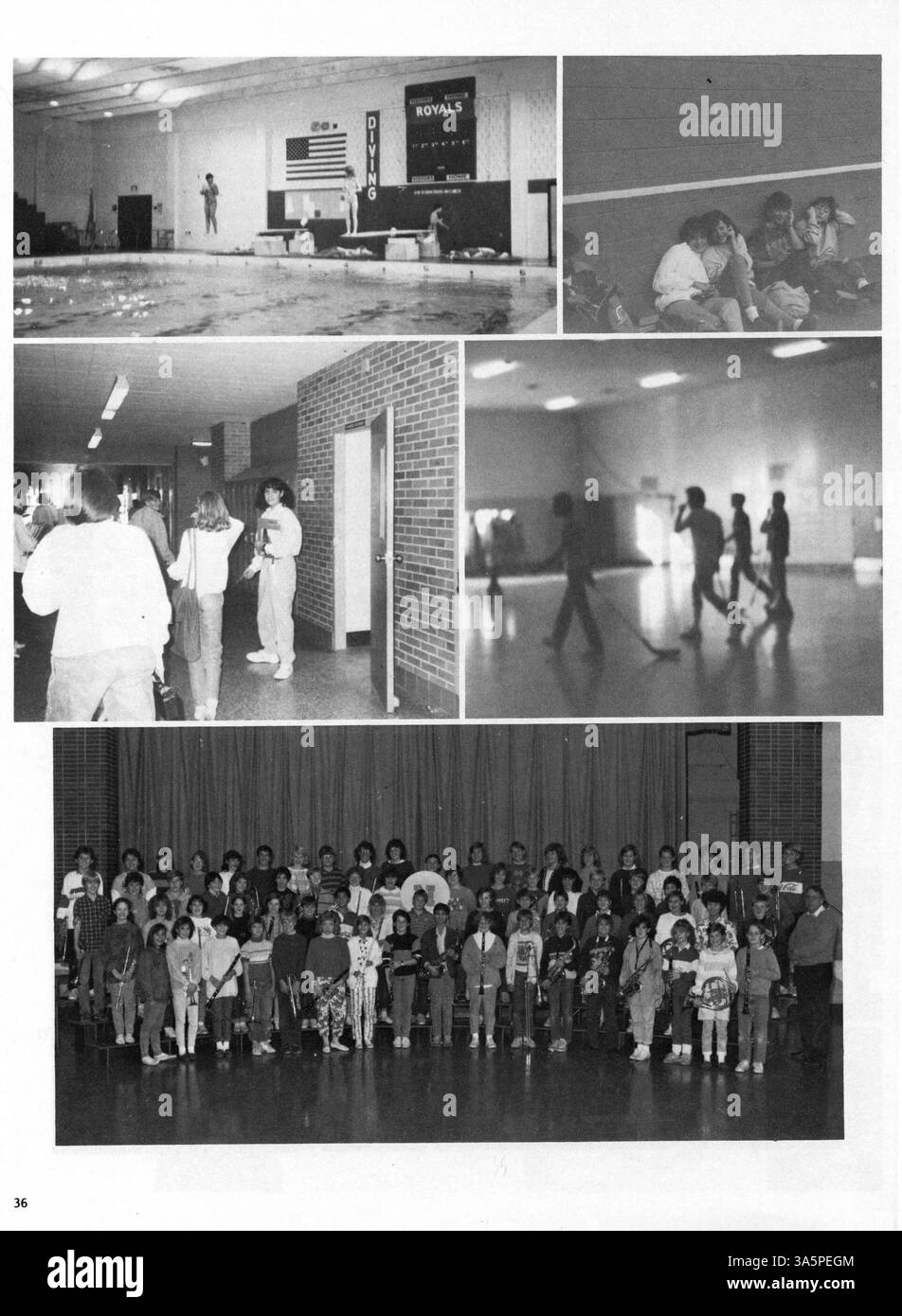 The 1987 yearbook from Hopkins North Junior High reflects on the school ...
