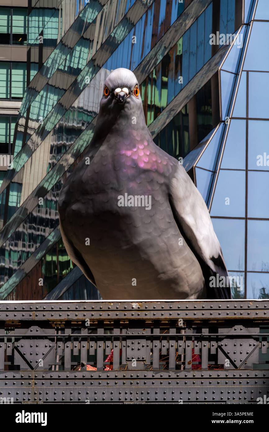 'Dinosaur' sculpture by Iván Argote on display at the Spur in NYC's ...