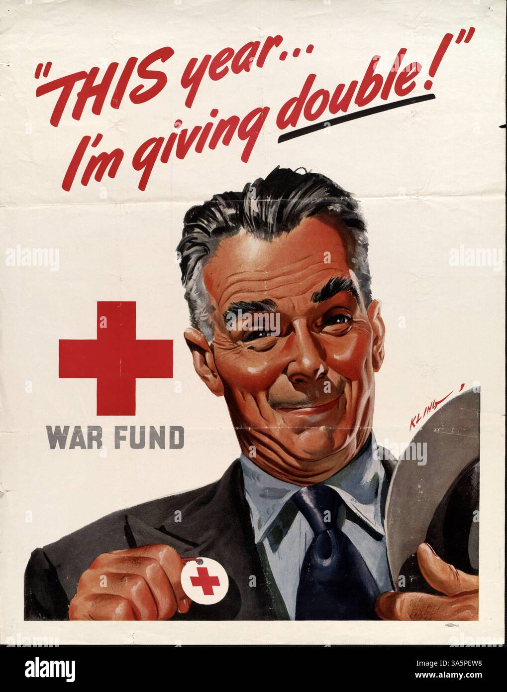 Showcasing the spirit of support during wartime efforts hi-res stock ...