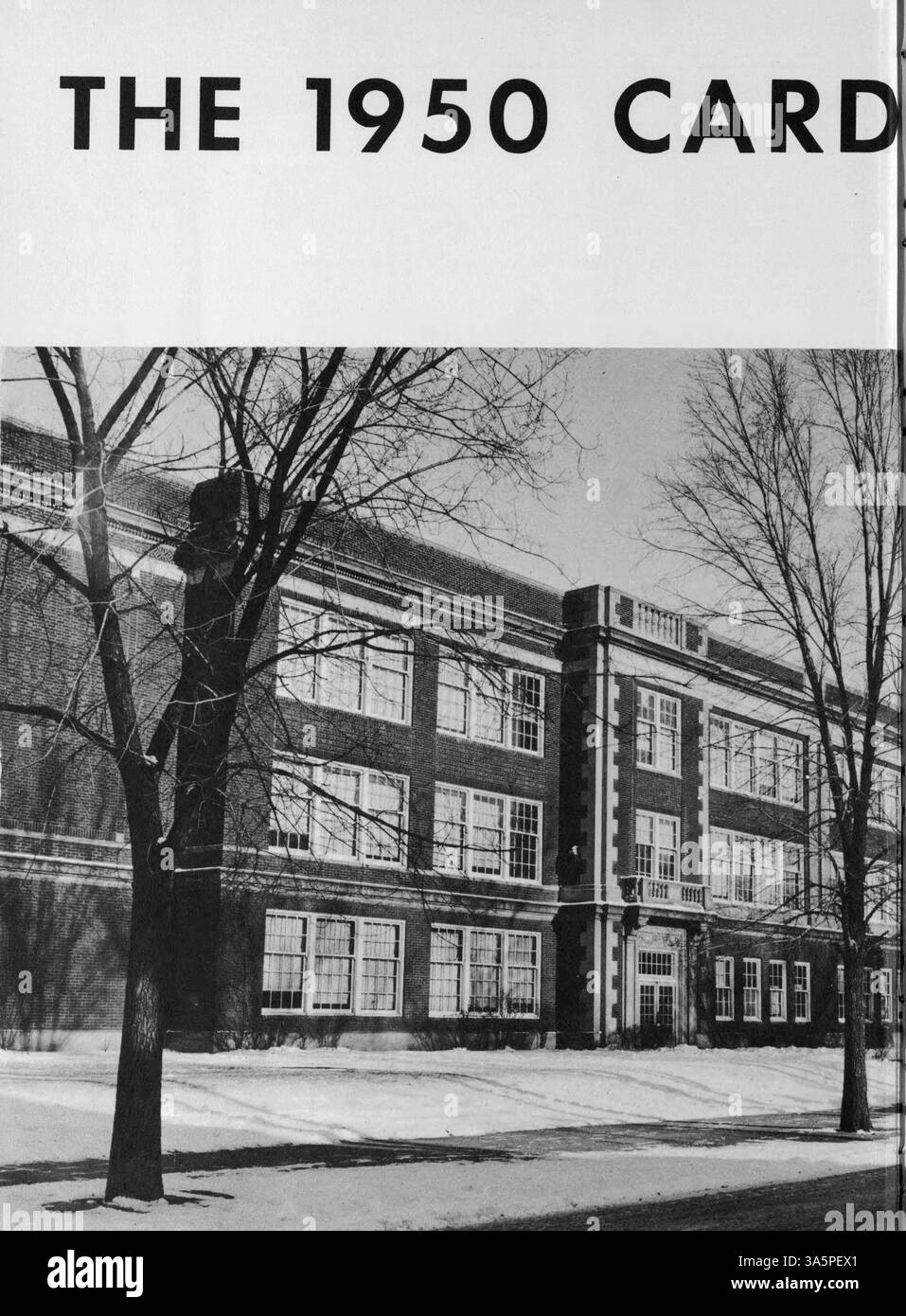 The 1950 Marshall High School Yearbook, also known as the Cardinal ...