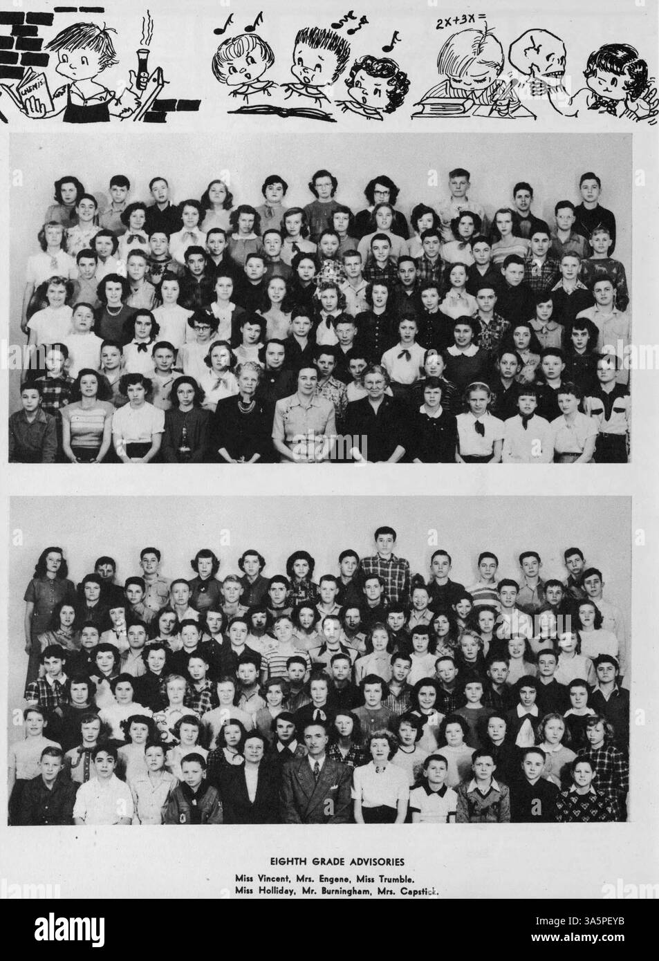The 1950 Cardinal Yearbook from Marshall High School documents the 1949 ...