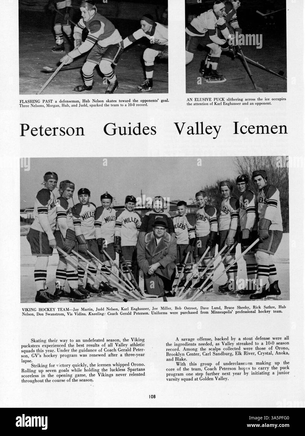 The 1961 'Viking' yearbook features portraits of Golden Valley High’s ...