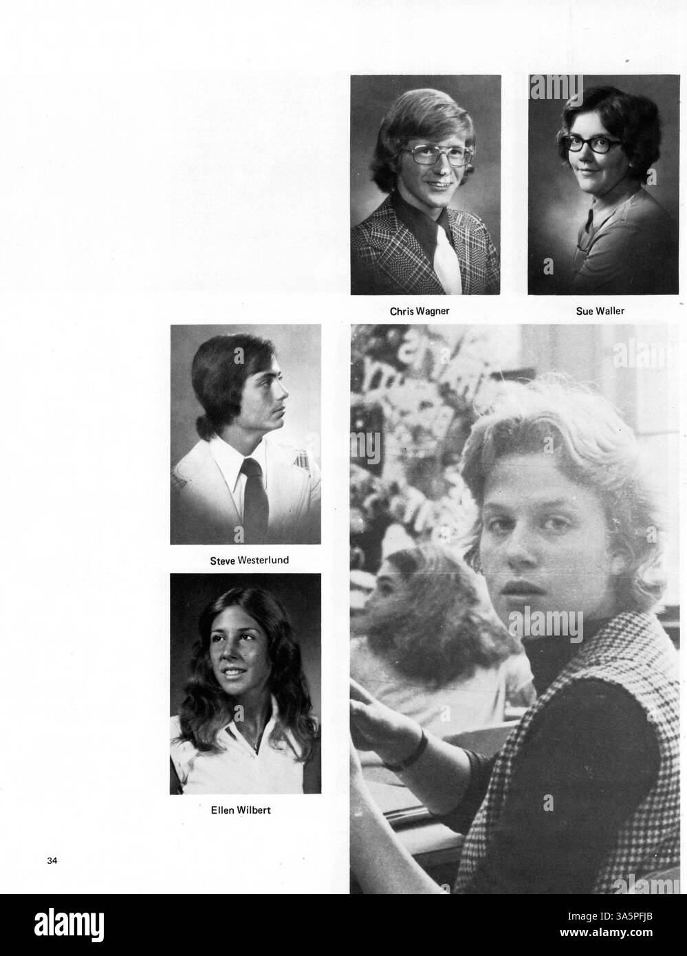 The 1976 'Angelus' yearbook from Academy of Holy Angels documents the ...