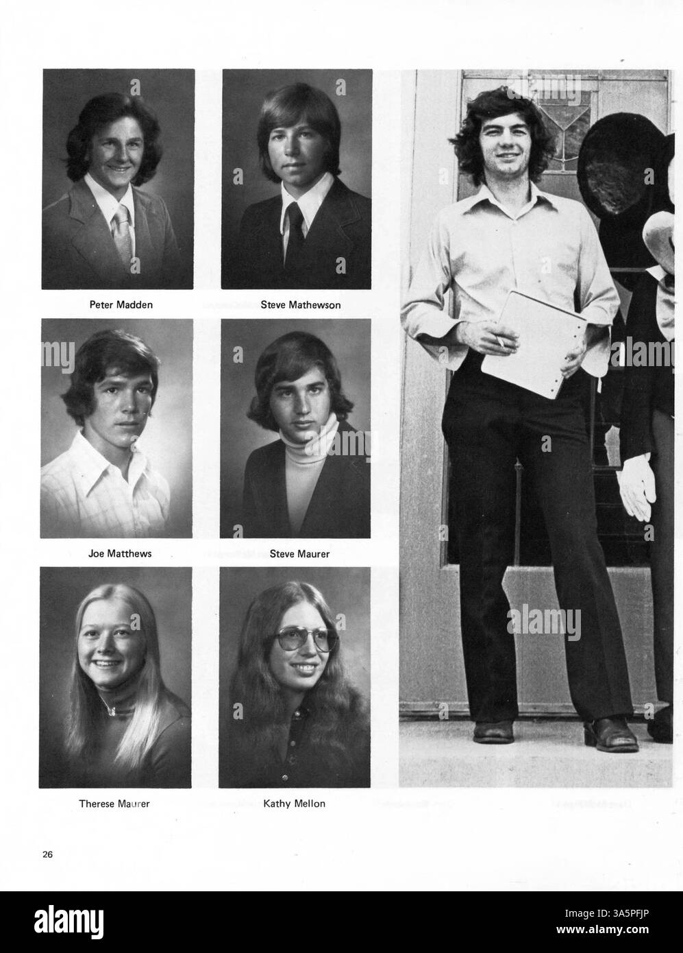 Yearbook captures key moments from academy of holy angels hi-res stock ...