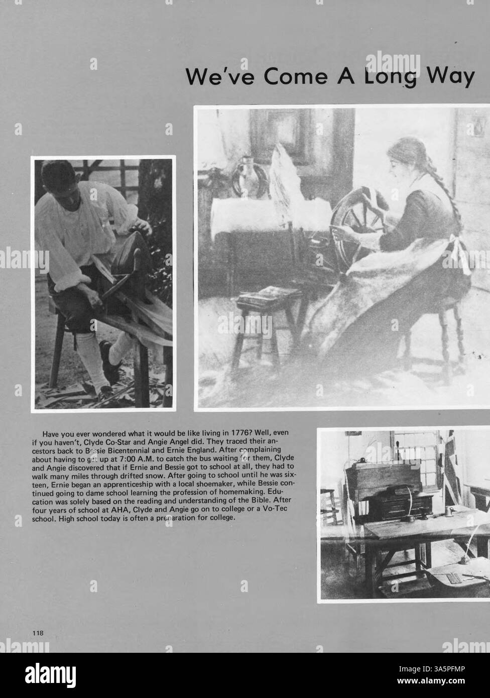 The 1976 'Angelus' yearbook documents the academic and social life at ...