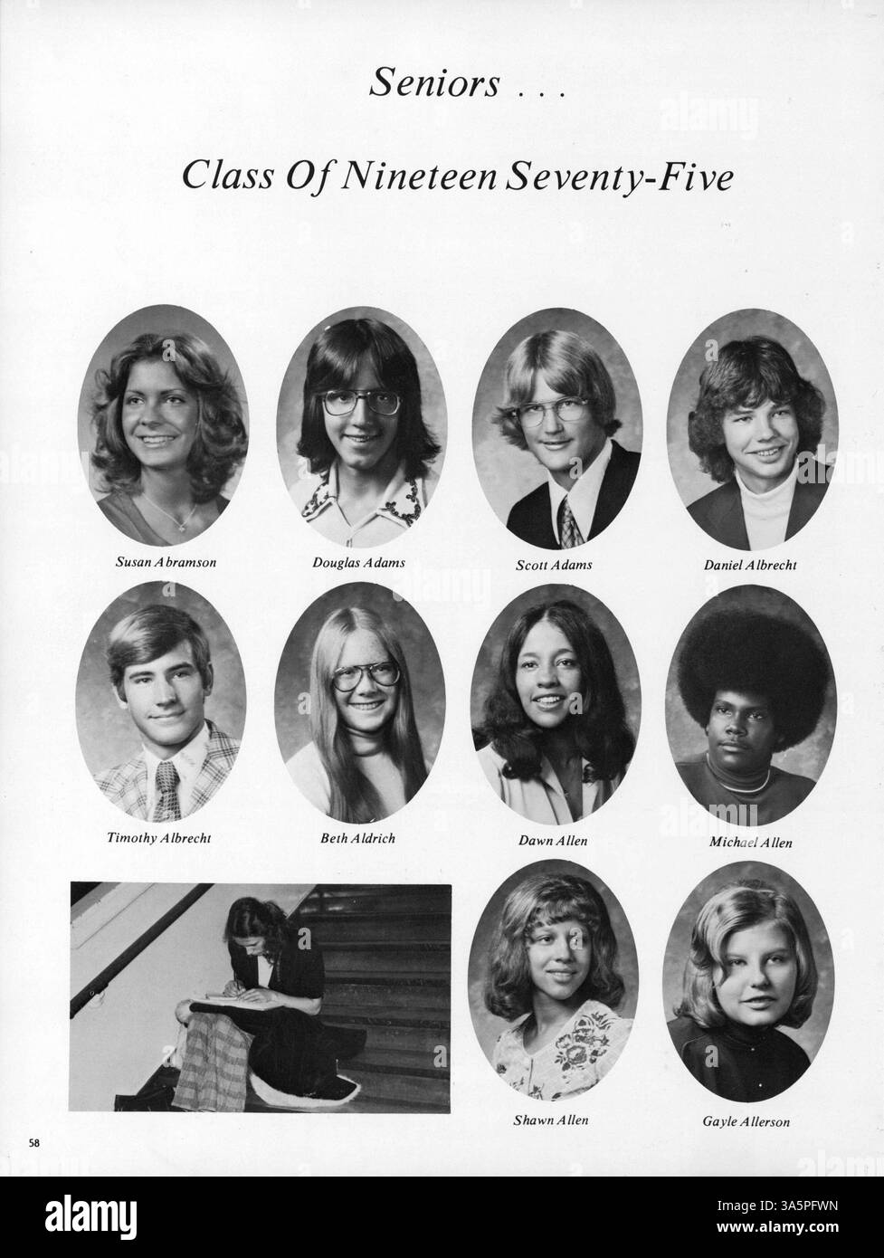 This 'Sagamore' yearbook from 1975 highlights Roosevelt High School’s ...