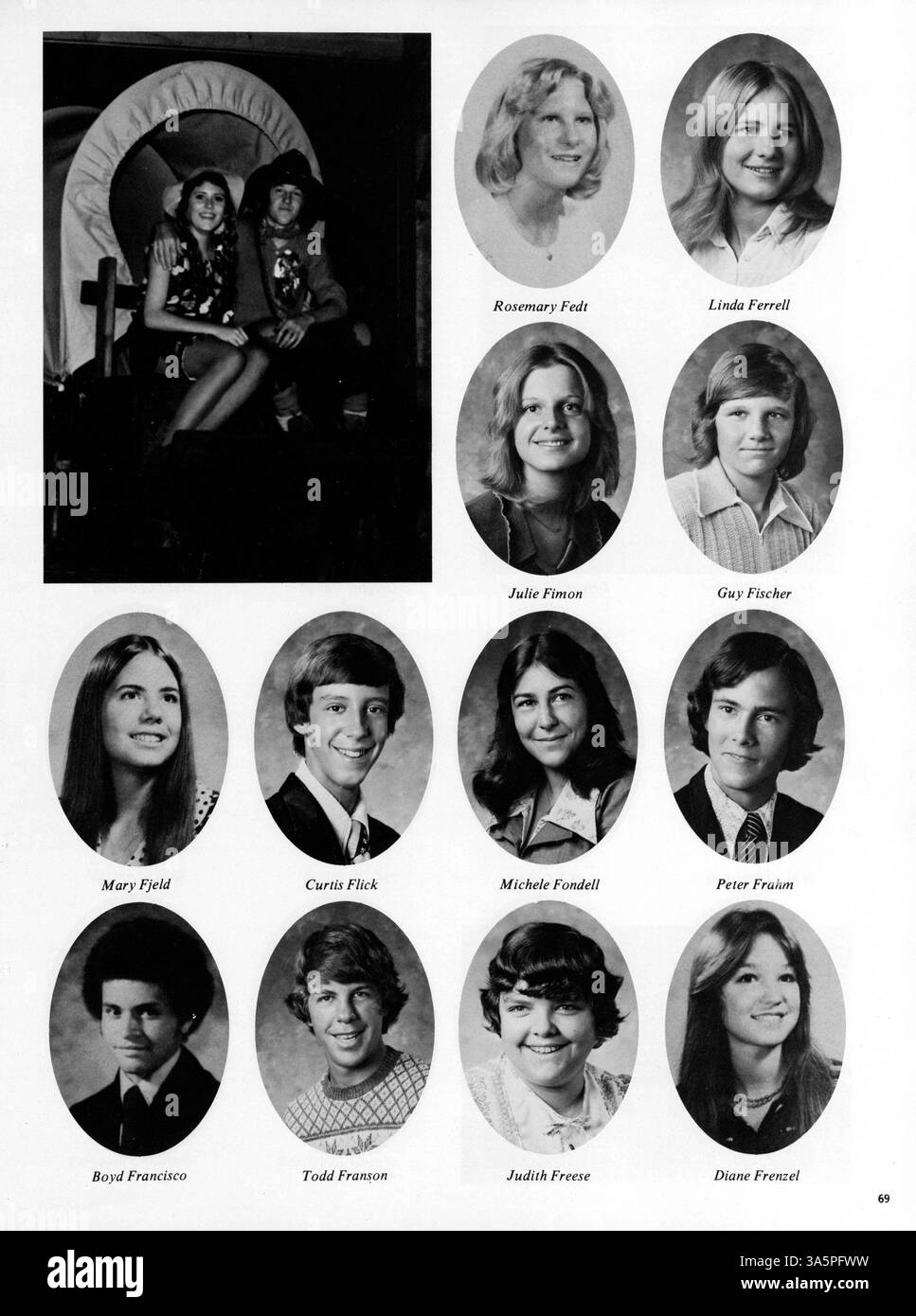 The 1975 'Sagamore' yearbook from Roosevelt High School provides a ...
