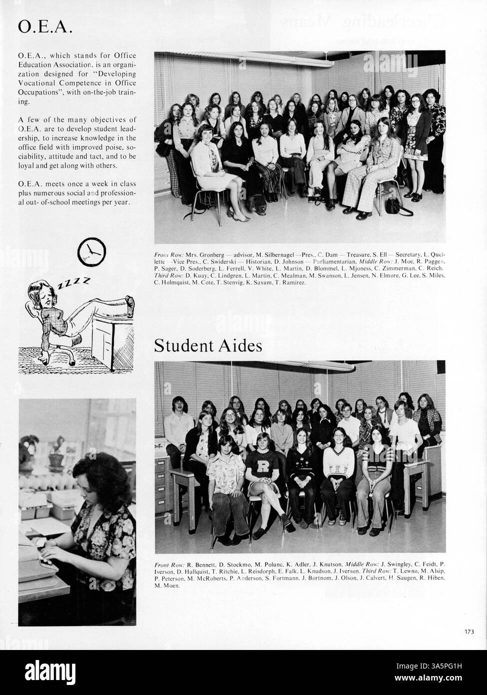 This high school yearbook from 1975 highlights key moments in the 1974 ...