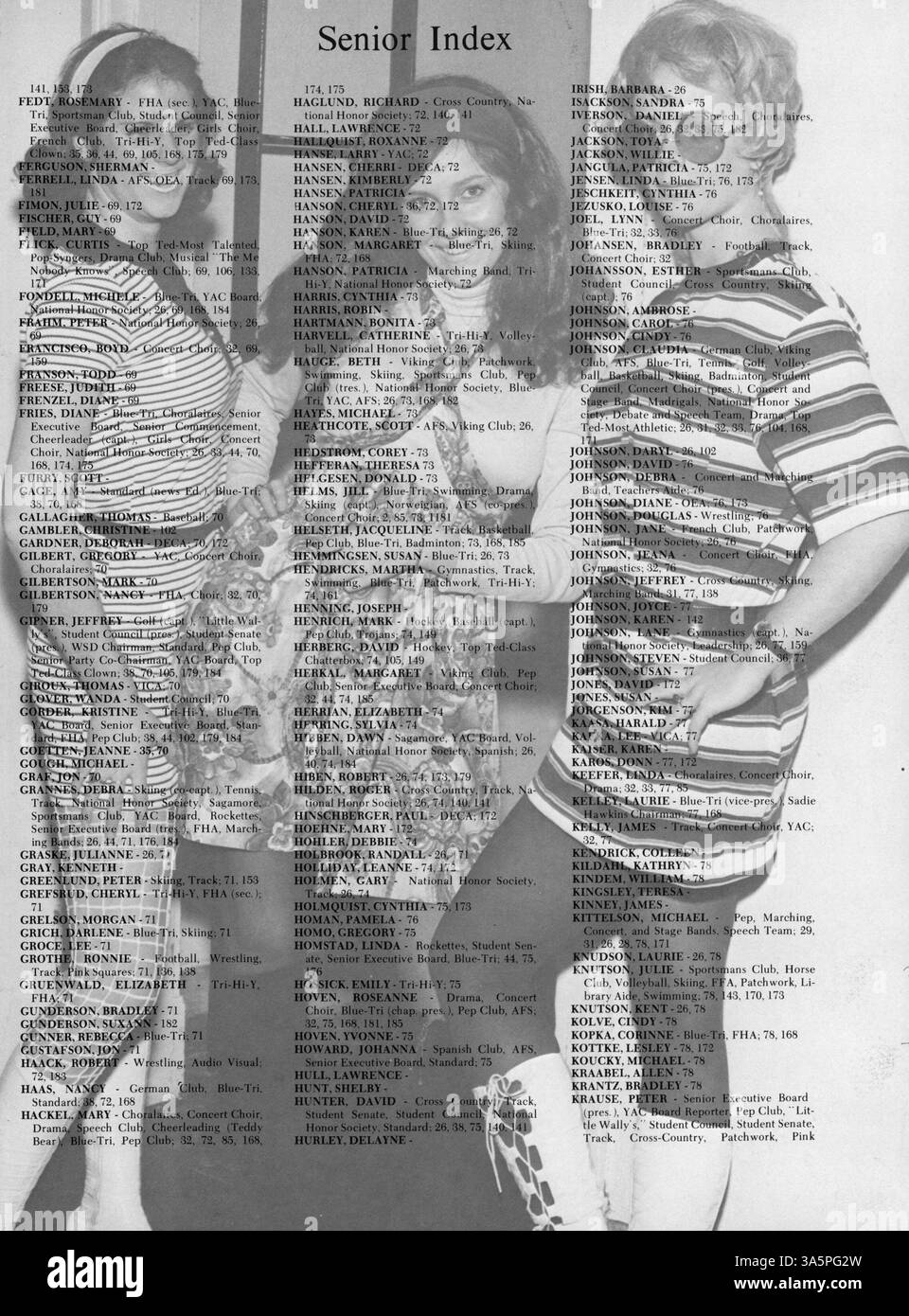 This 1975 yearbook from Roosevelt High School features student and ...