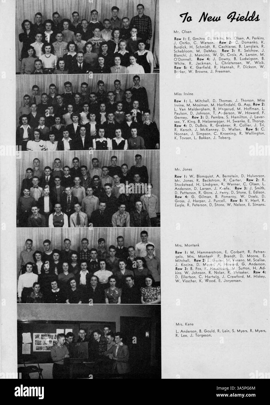 This 1944 edition of the Marshall High School 'Cardinal' yearbook ...