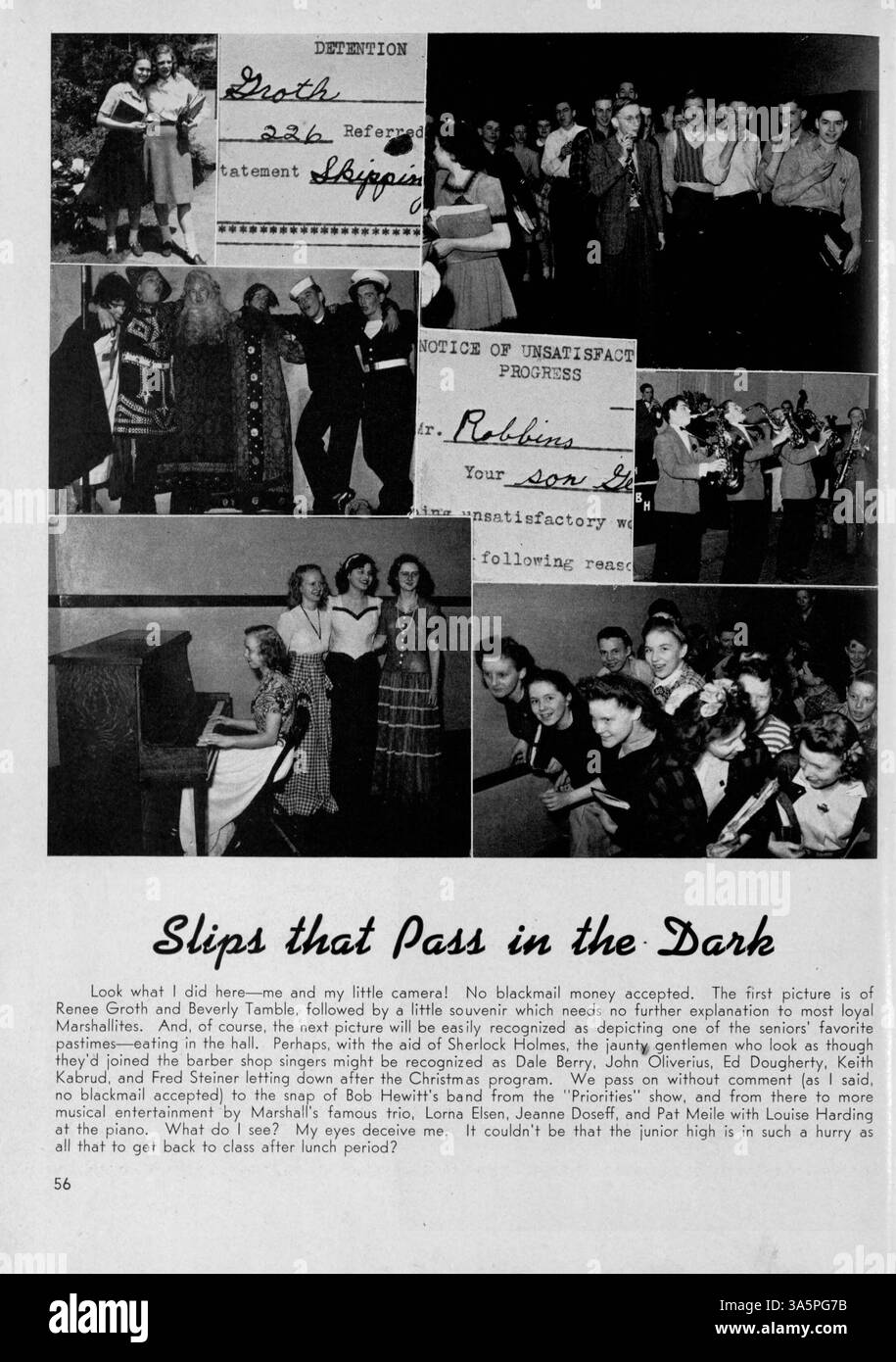Key events from the 1943 1944 school year hi-res stock photography and ...