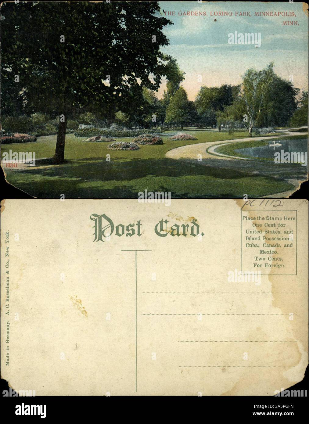 The Gardens of Loring Park in Minneapolis, showcasing a scenic ...