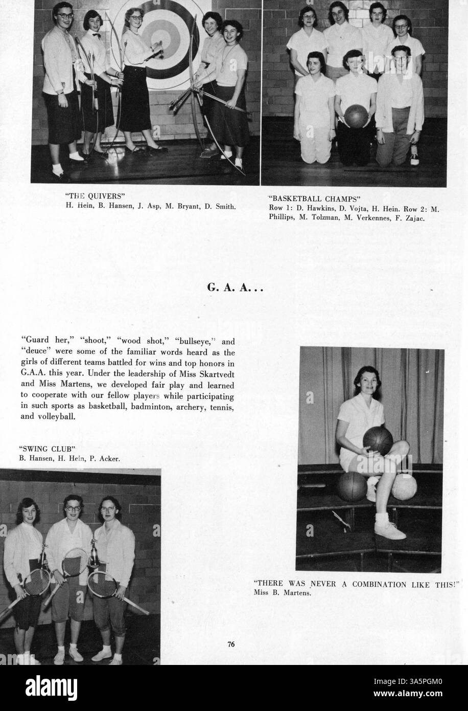 The 1956 Robbinsdale High School Yearbook, 'The Robin,' captures the ...