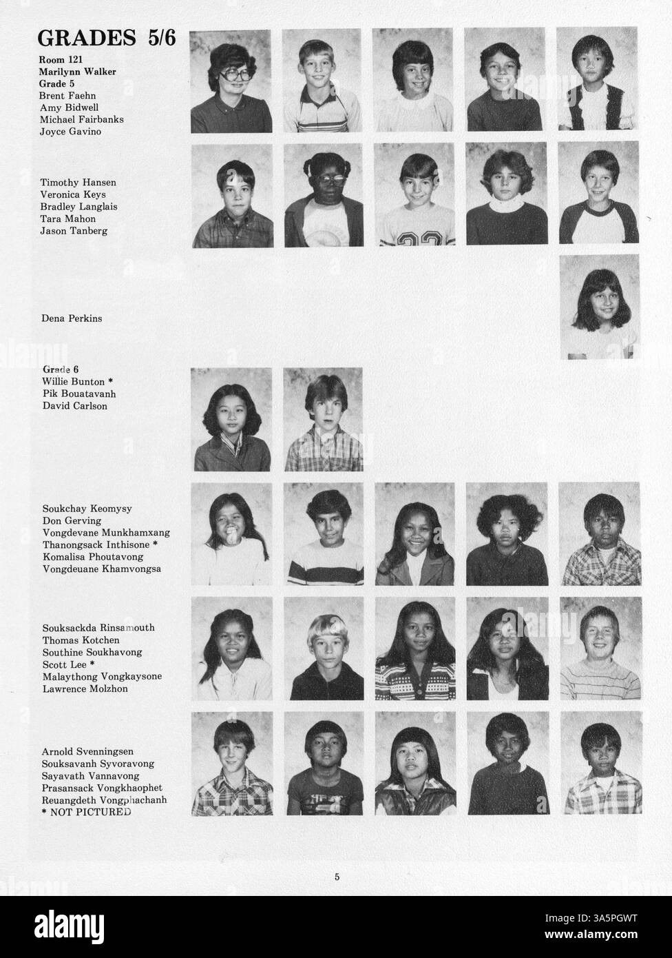 The 1982 Waite Park Elementary Yearbook captures student and teacher ...