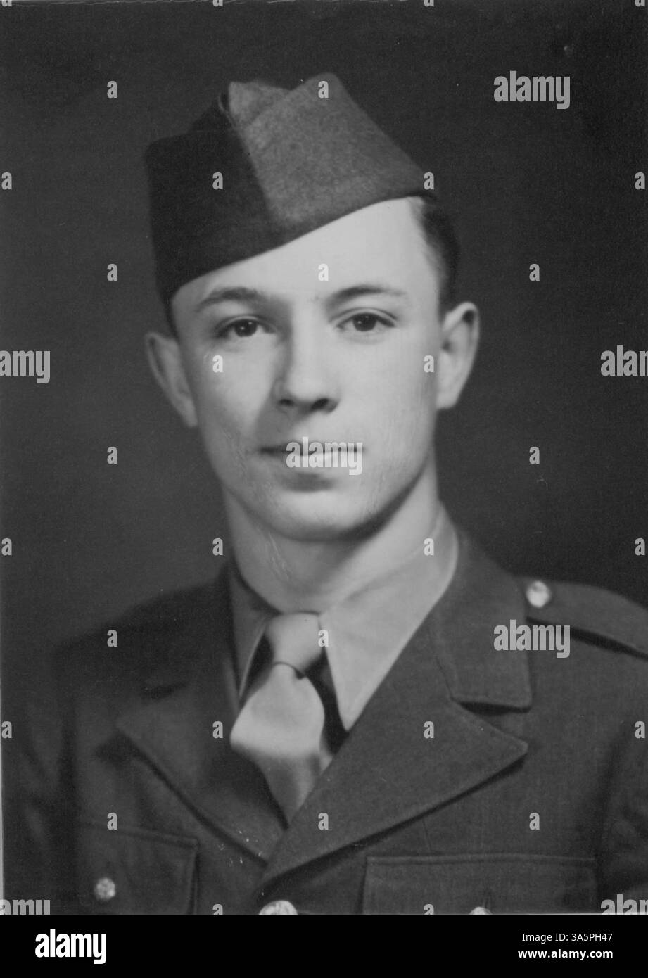 Lynn D. Grobel, a U.S. Army private, is pictured after completing basic ...