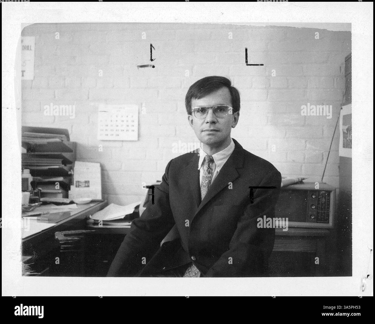Eduard Mayr, a Fulbright consultant, is shown in this portrait, known ...