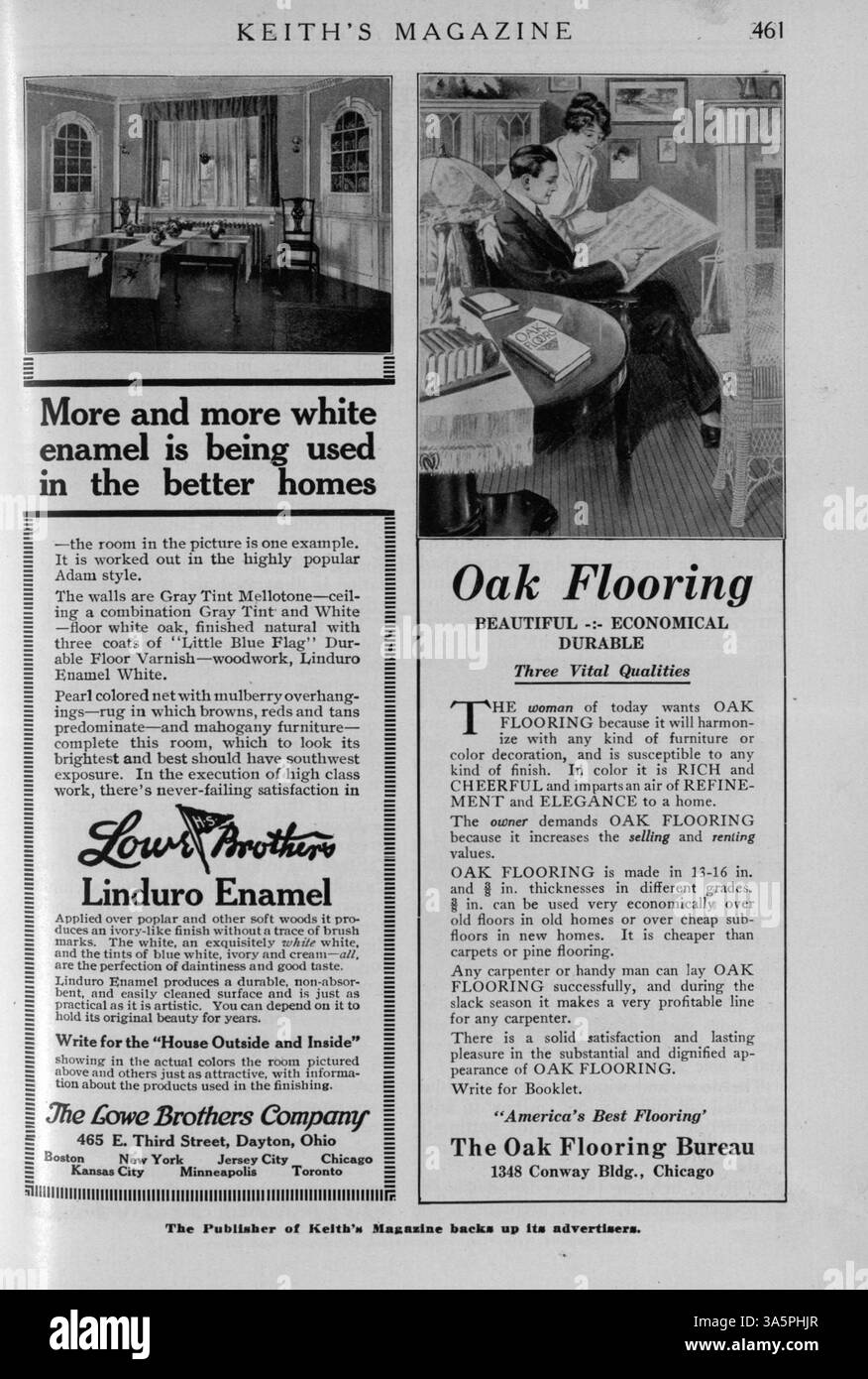 Keith's Magazine (1916) features a range of architectural designs with ...