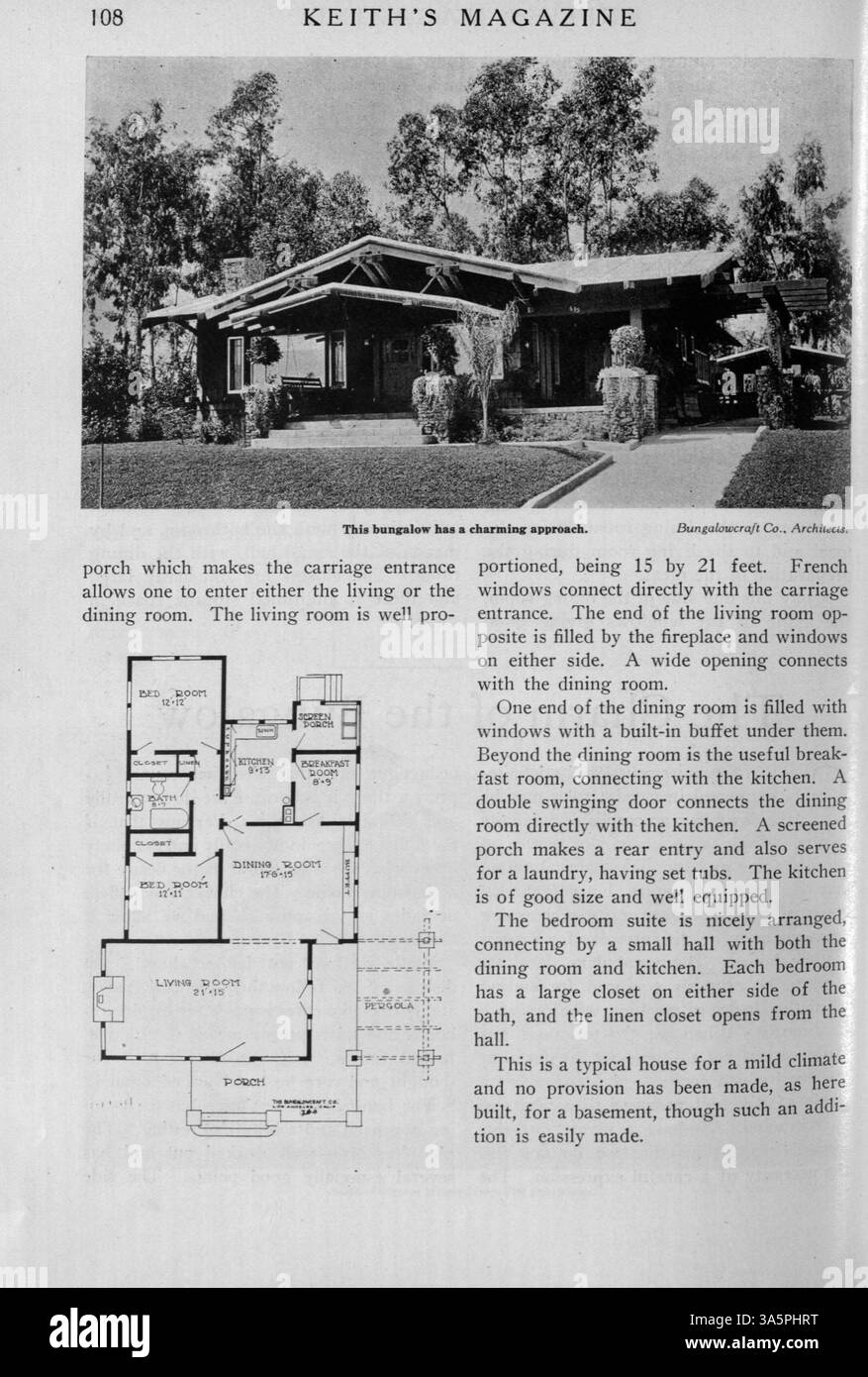 Keith's Magazine, published monthly by architect Max L. Keith, features ...