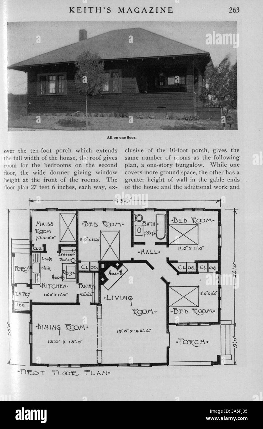 Keith's Magazine, published monthly in 1916 by architect Max L. Keith ...