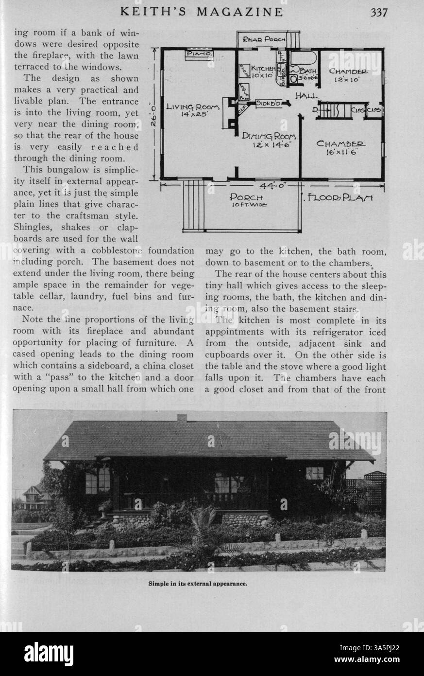 The 1916 issues of keiths magazine provide house design plans hi-res ...