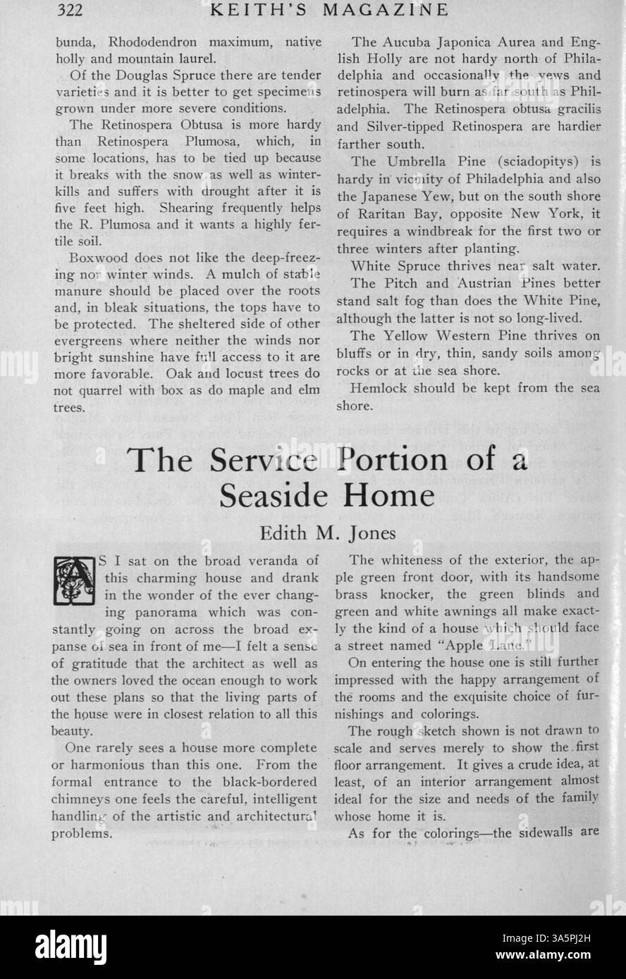 Keith's Magazine, issued in 1916, features detailed house designs ...