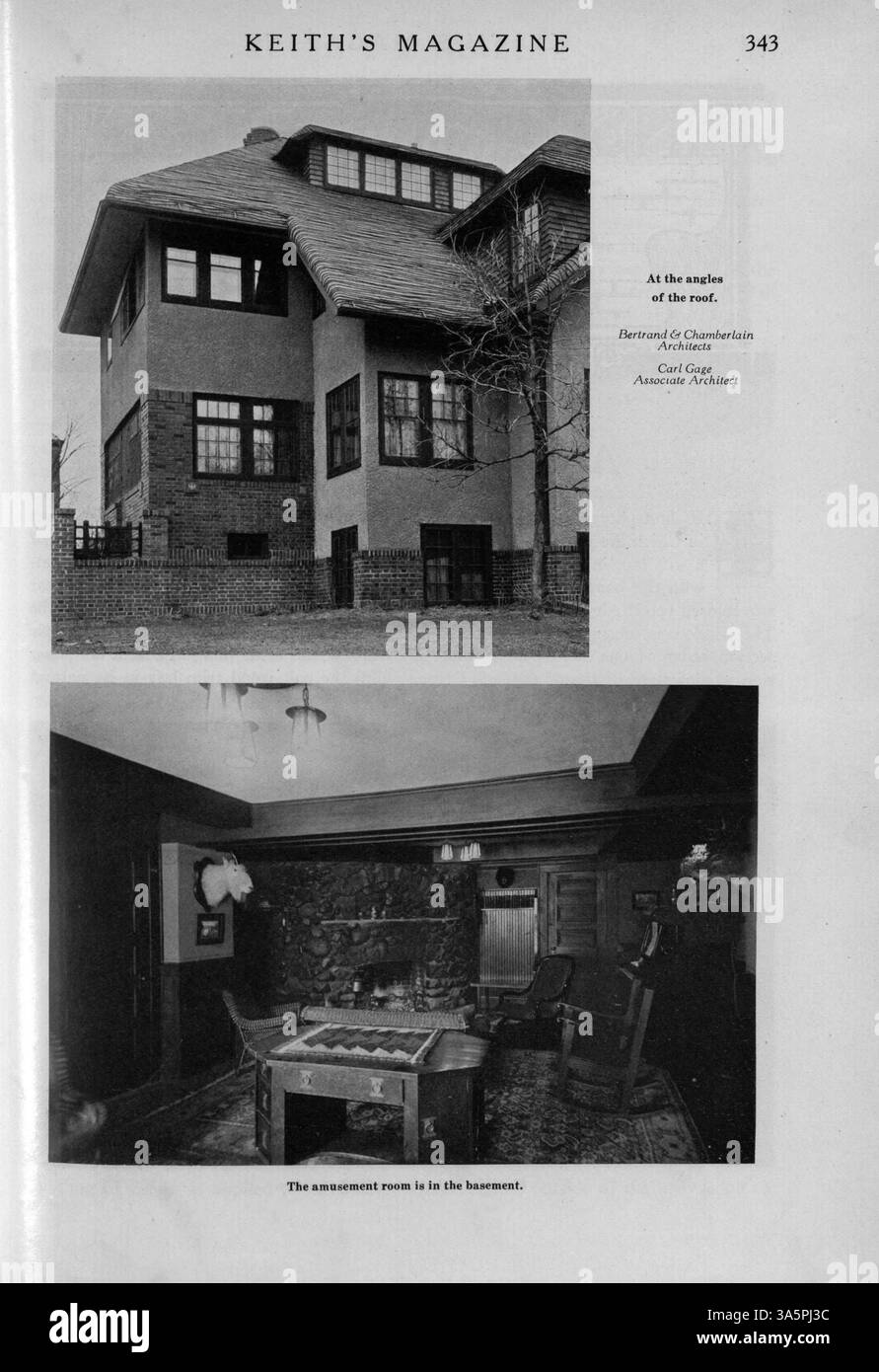 Keith's Magazine on Home Building, 1916, showcases architectural ...