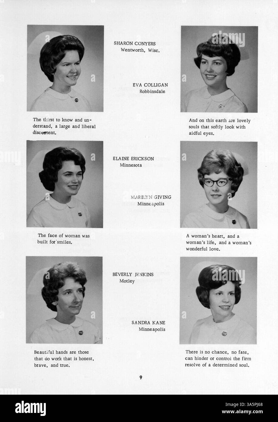 The 1965 yearbook from Hennepin General Hospital School of Nursing ...