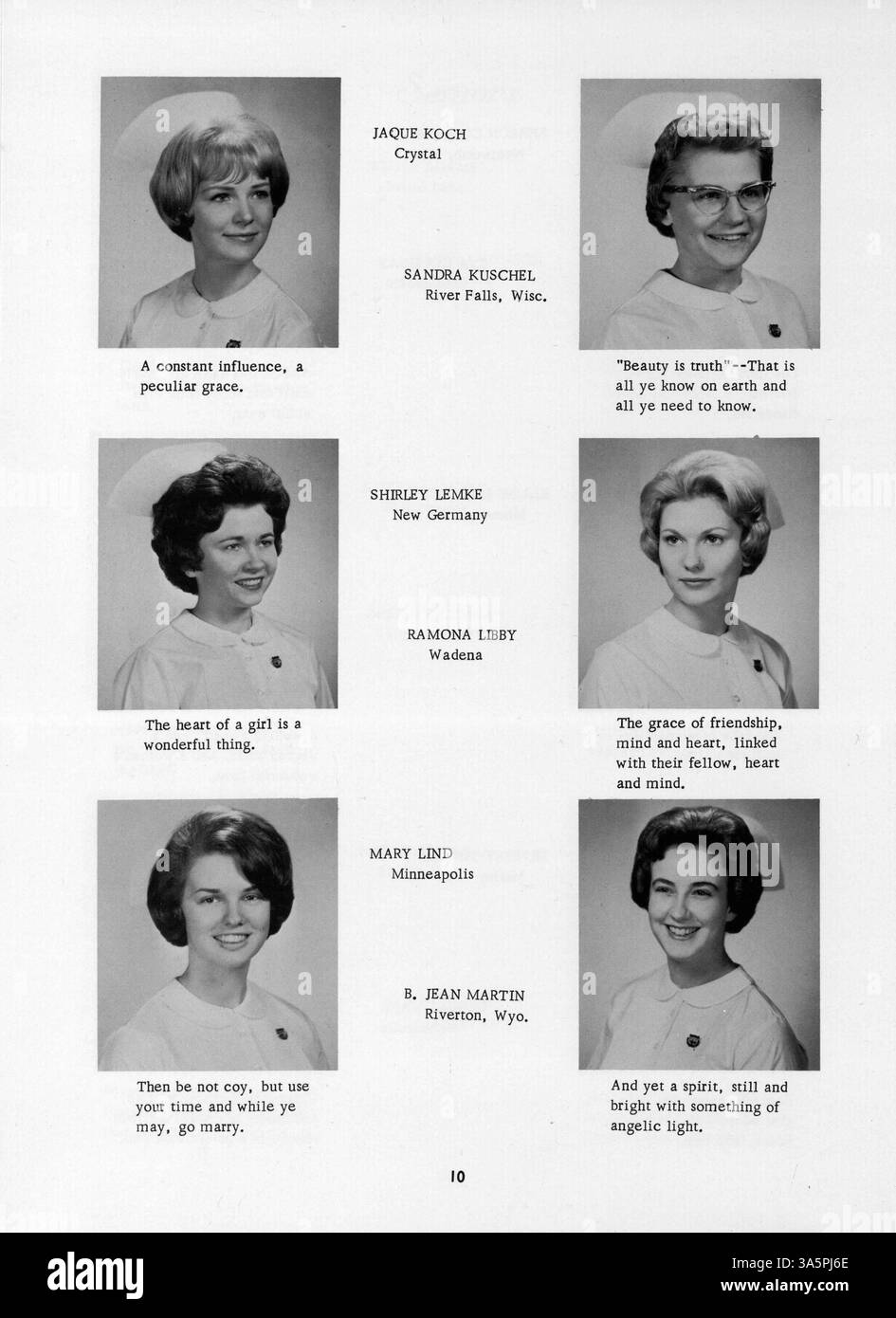 The Lamp 1965 yearbook from Hennepin General Hospital School of Nursing ...