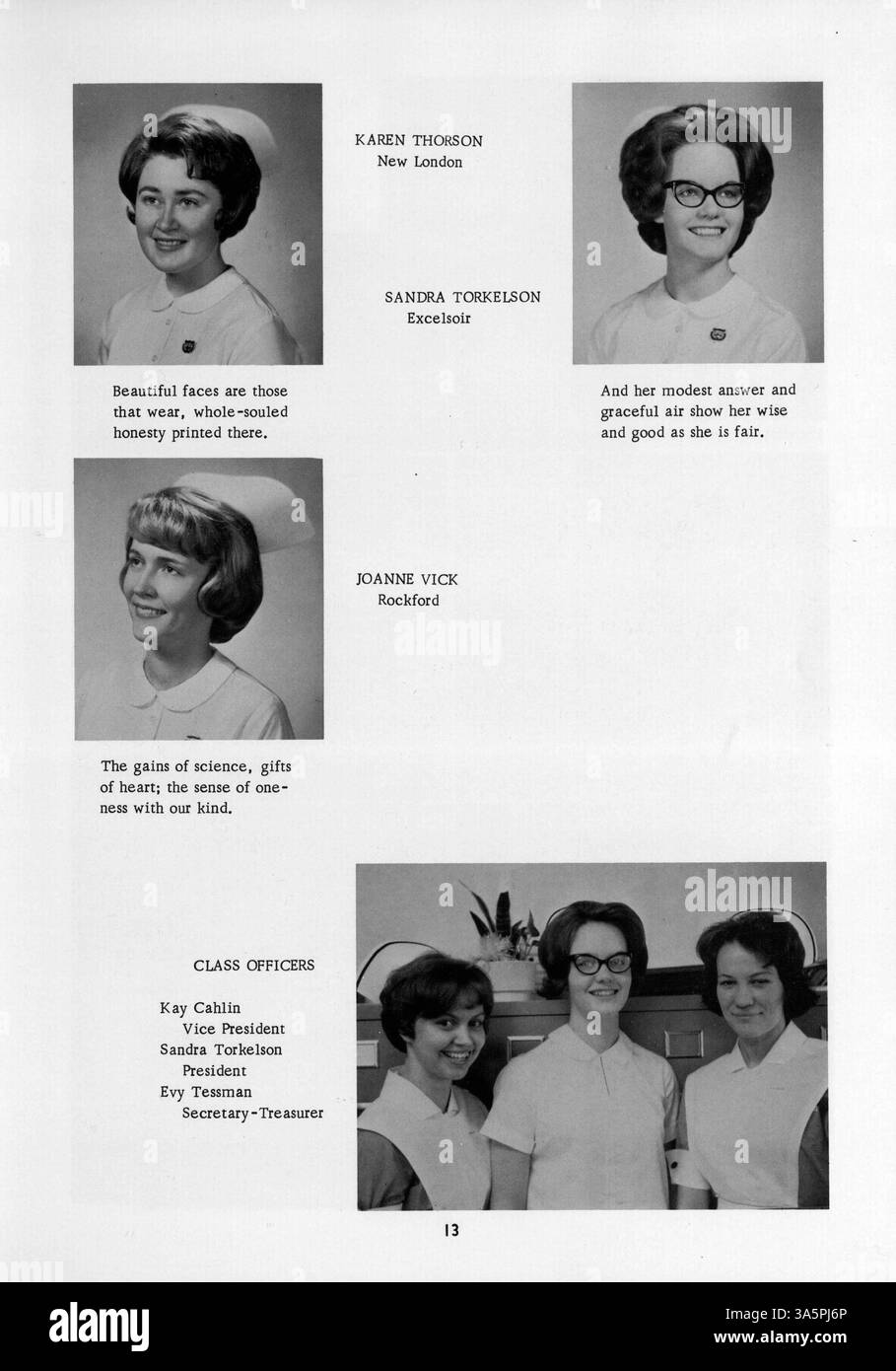 The 1965 yearbook, The Lamp, from Hennepin General Hospital School of ...