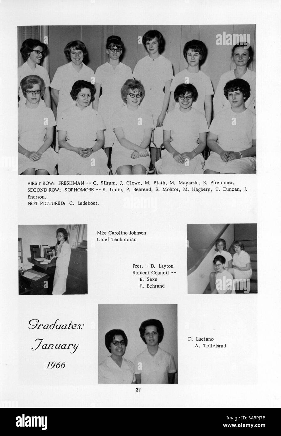 The 1965 yearbook from hennepin general hospital school of nursi hi-res ...
