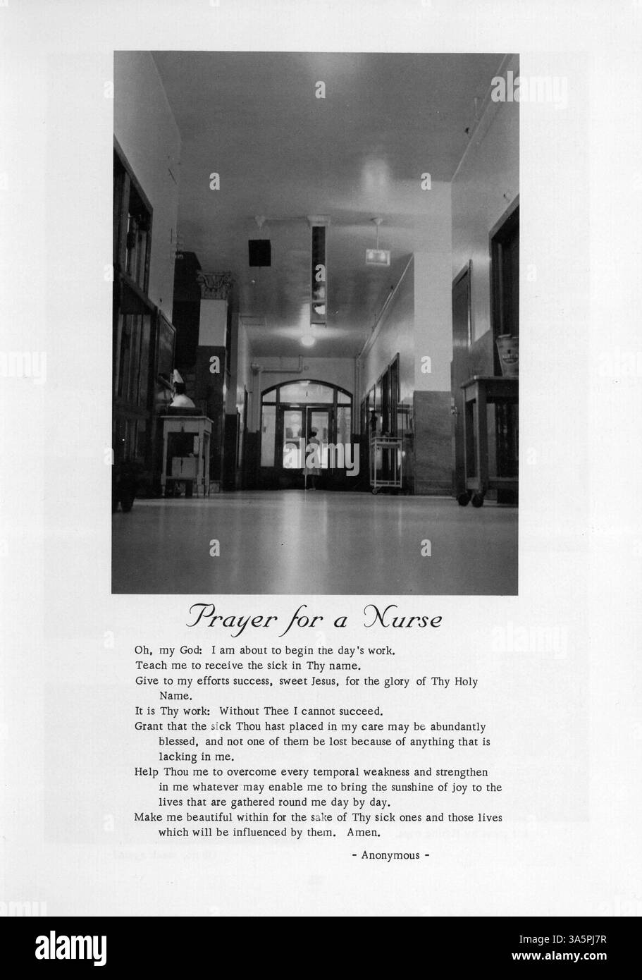 This 1964 yearbook features nursing students hi-res stock photography ...