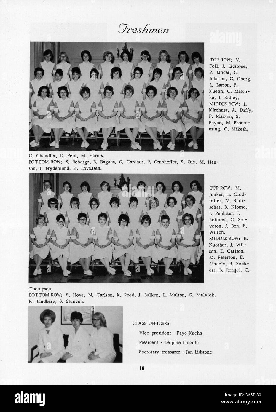 The 1965 yearbook, The Lamp, from Hennepin General Hospital School of ...