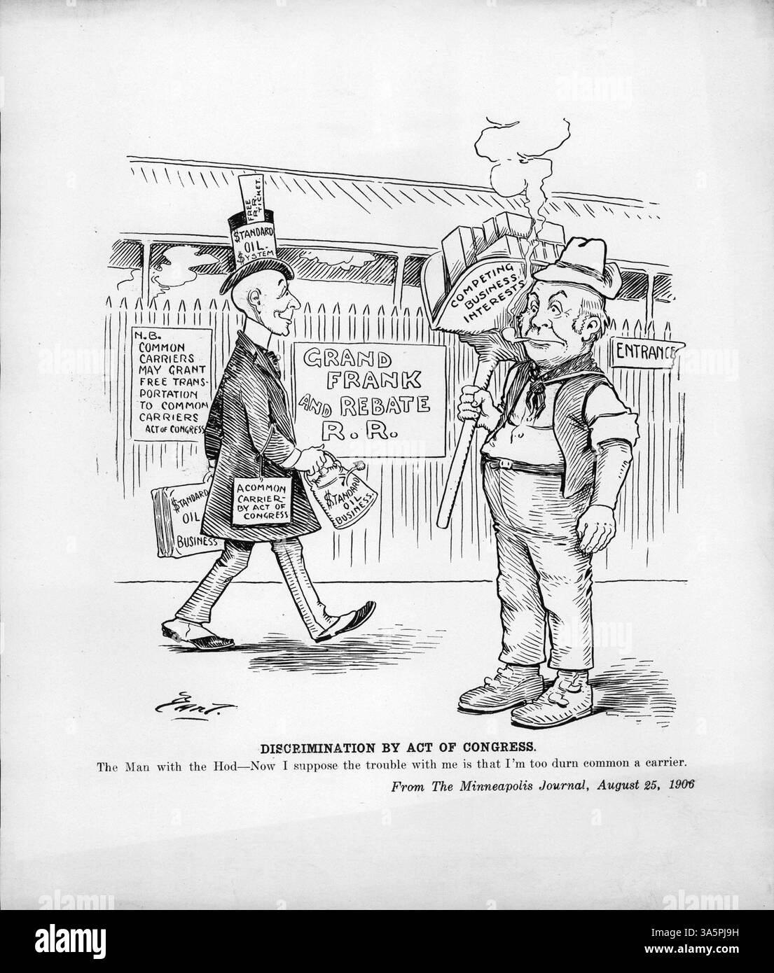 Railroad rate law hi-res stock photography and images - Alamy