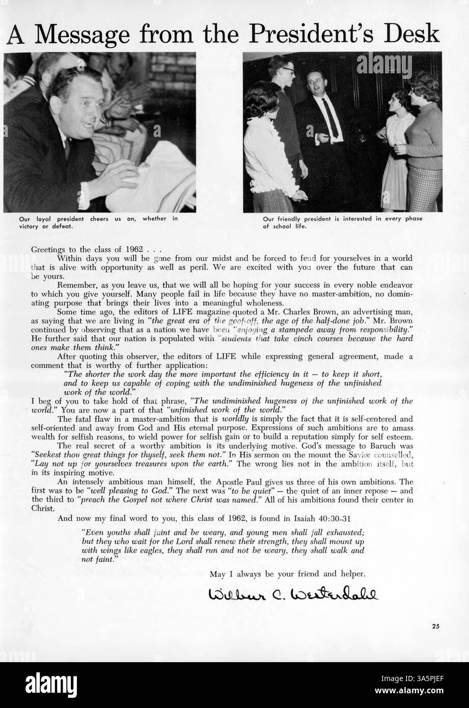The 1962 Minnehaha Academy yearbook captures the essence of the 1961 ...