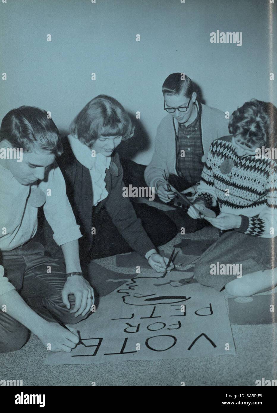 This 1962 Antler yearbook from Minnehaha Academy covers the students ...