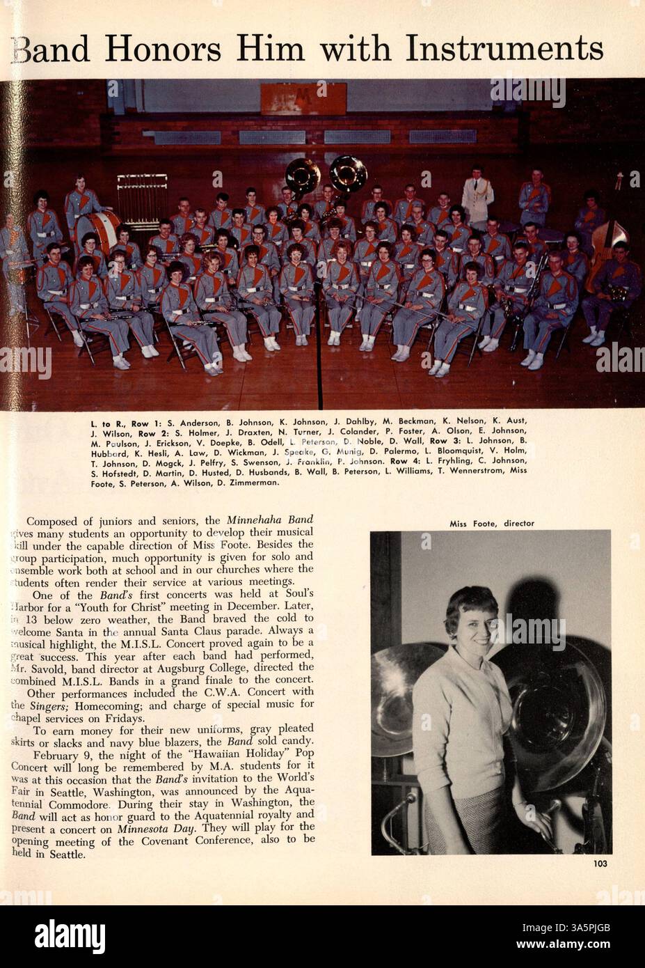 The 1962 Antler yearbook documents the student body, faculty, athletics ...