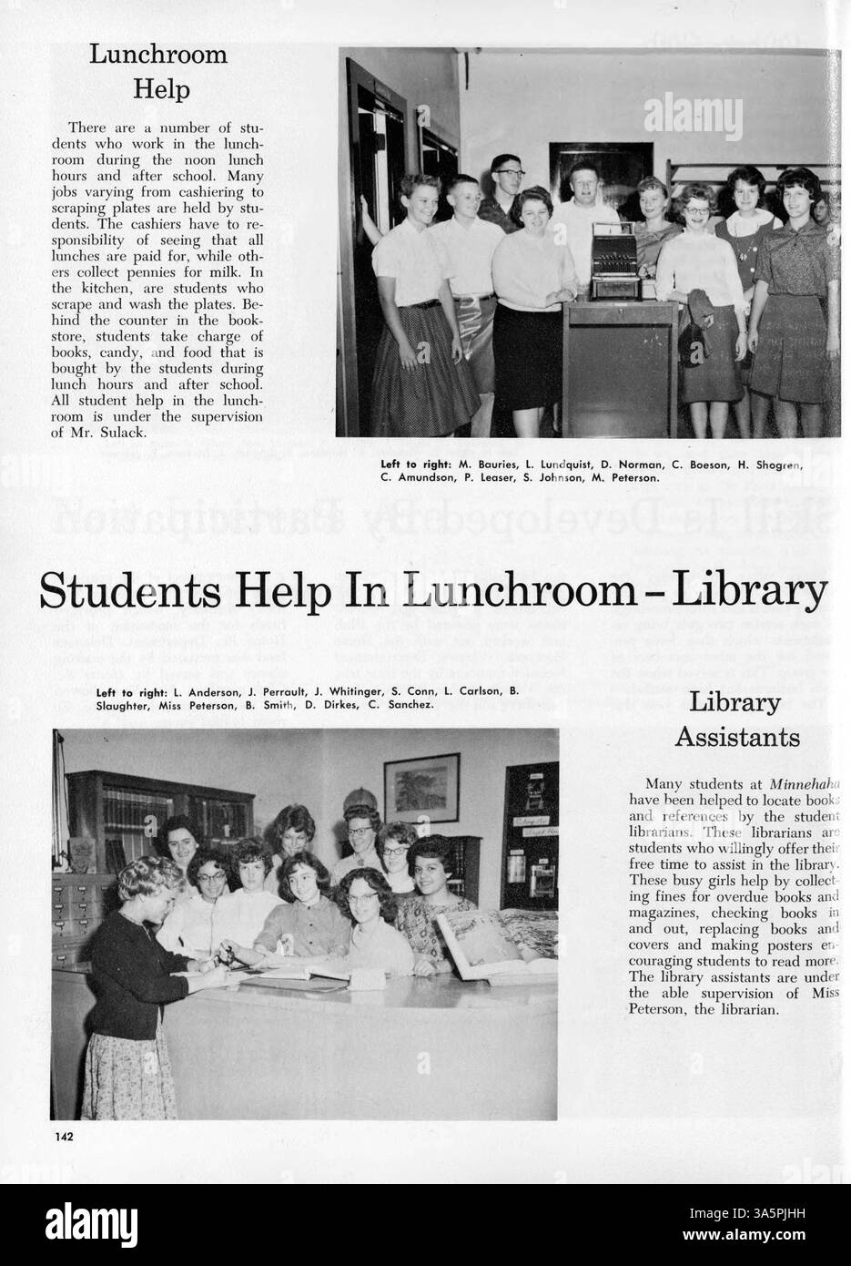 The 1962 Antler yearbook from Minnehaha Academy covers student life ...