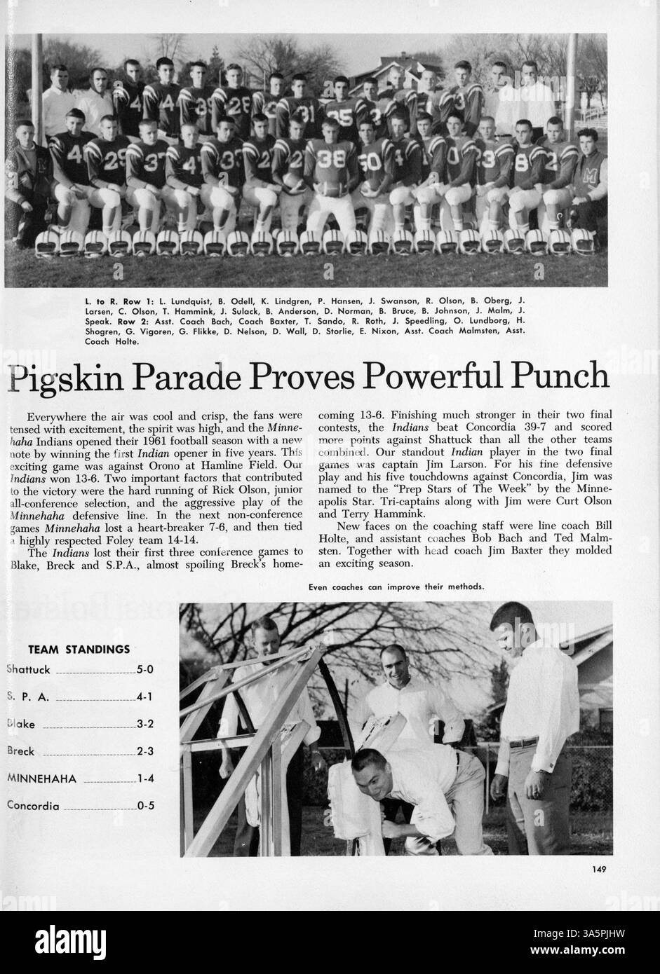 The 1962 antler yearbook from minnehaha academy provides a compr hi-res ...