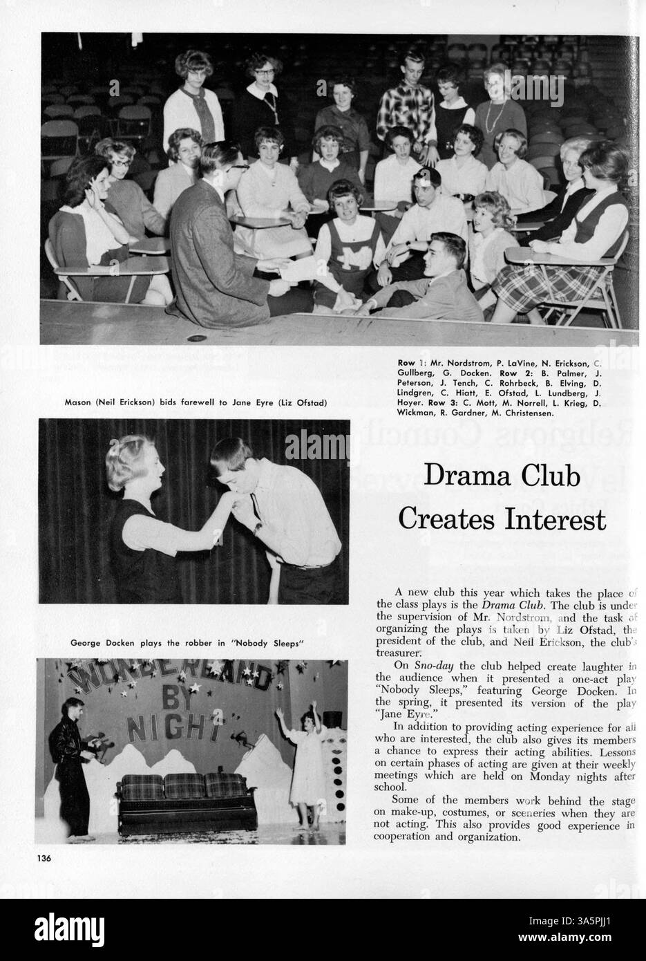 This 1962 Antler yearbook from Minnehaha Academy highlights key school ...