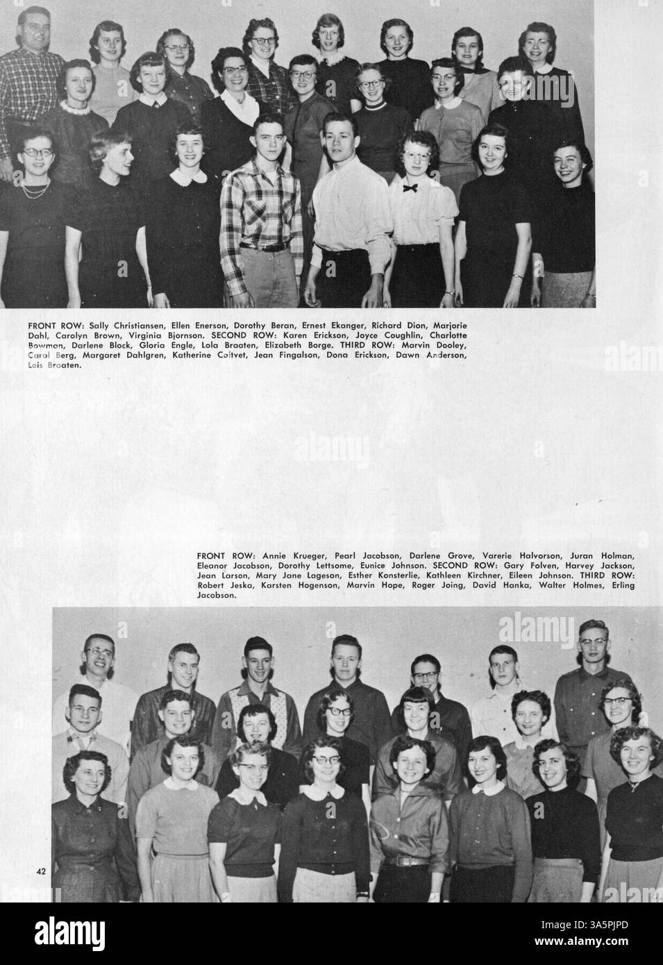 The 1956 Reflector yearbook from Lutheran Bible Institute documents the ...