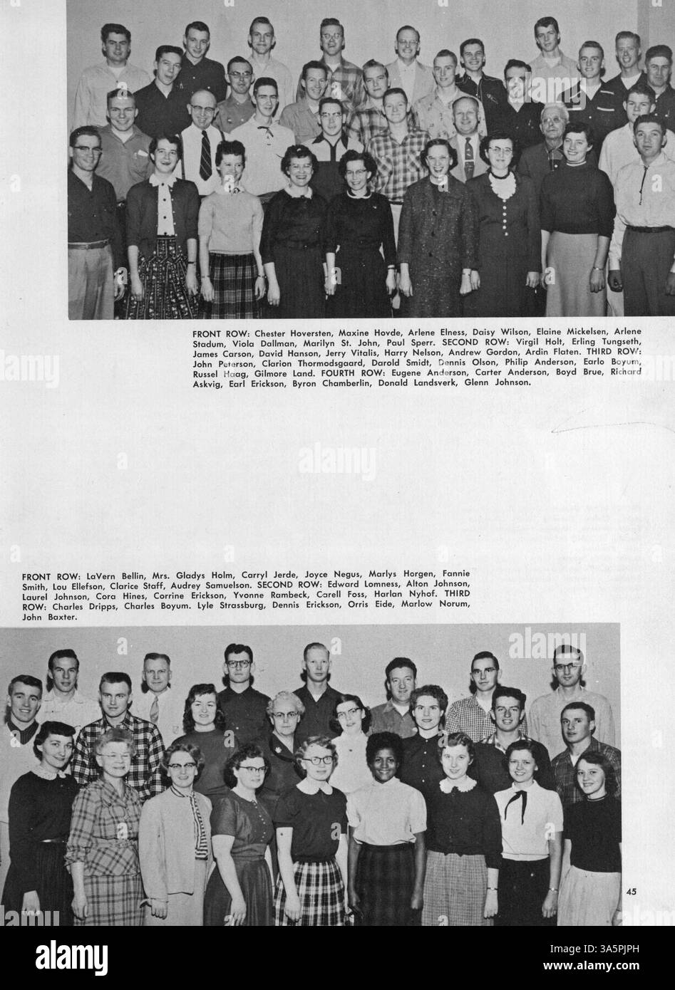 This 1956 Reflector yearbook from Lutheran Bible Institute showcases ...