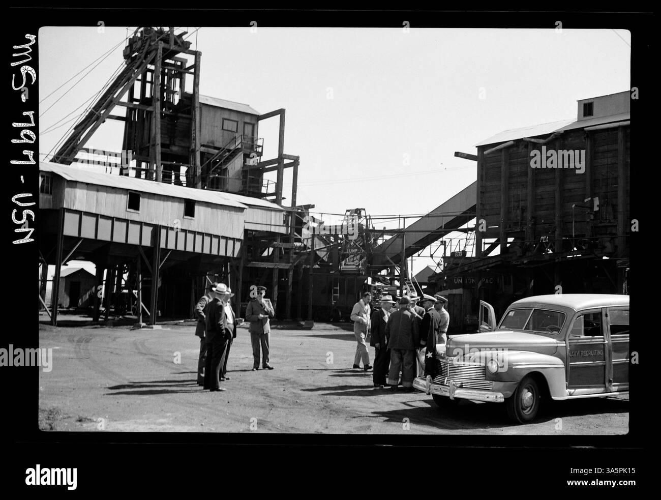 This image shows the head frame and tipple at Clayton Coal Company’s ...