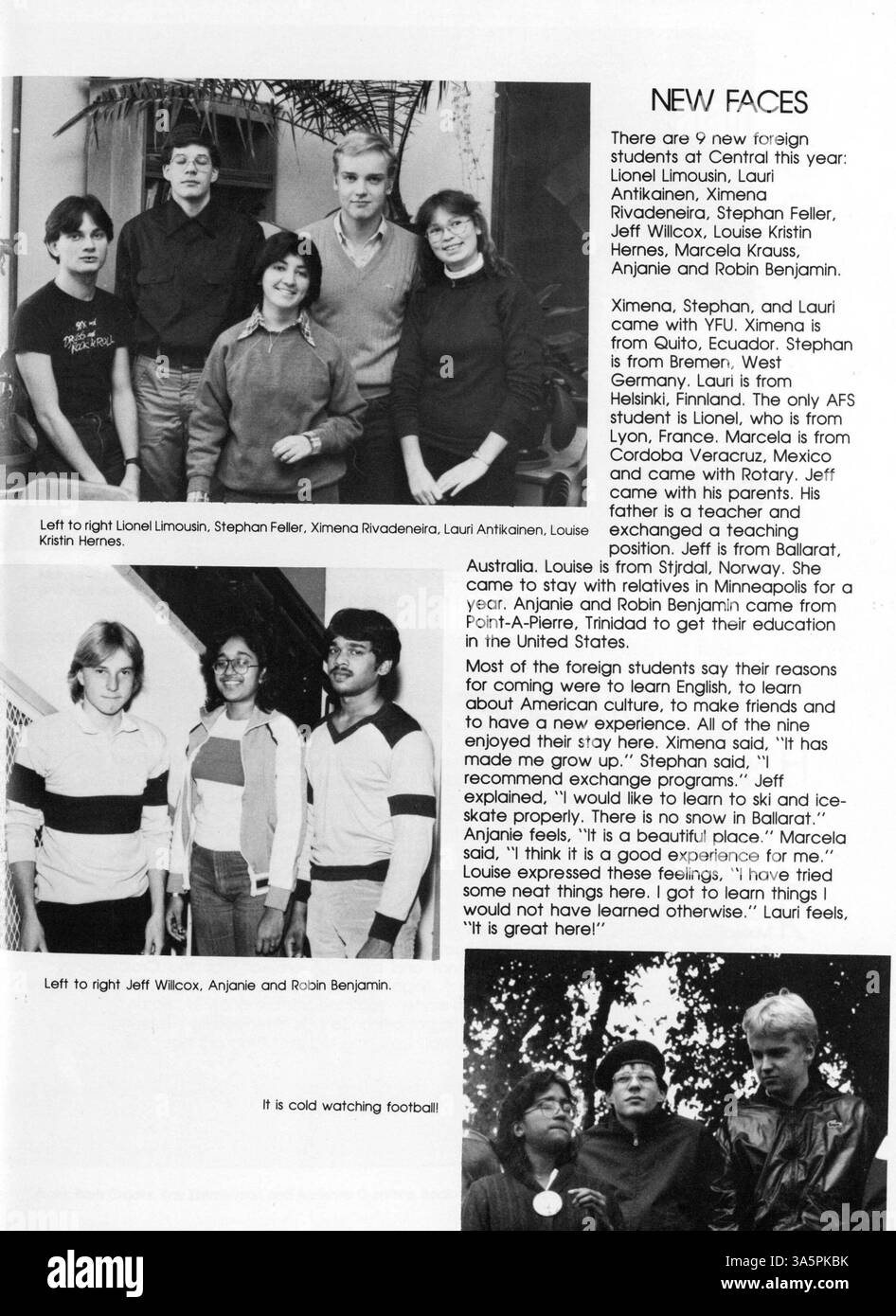 This 1981 yearbook captures the achievements of central high students ...