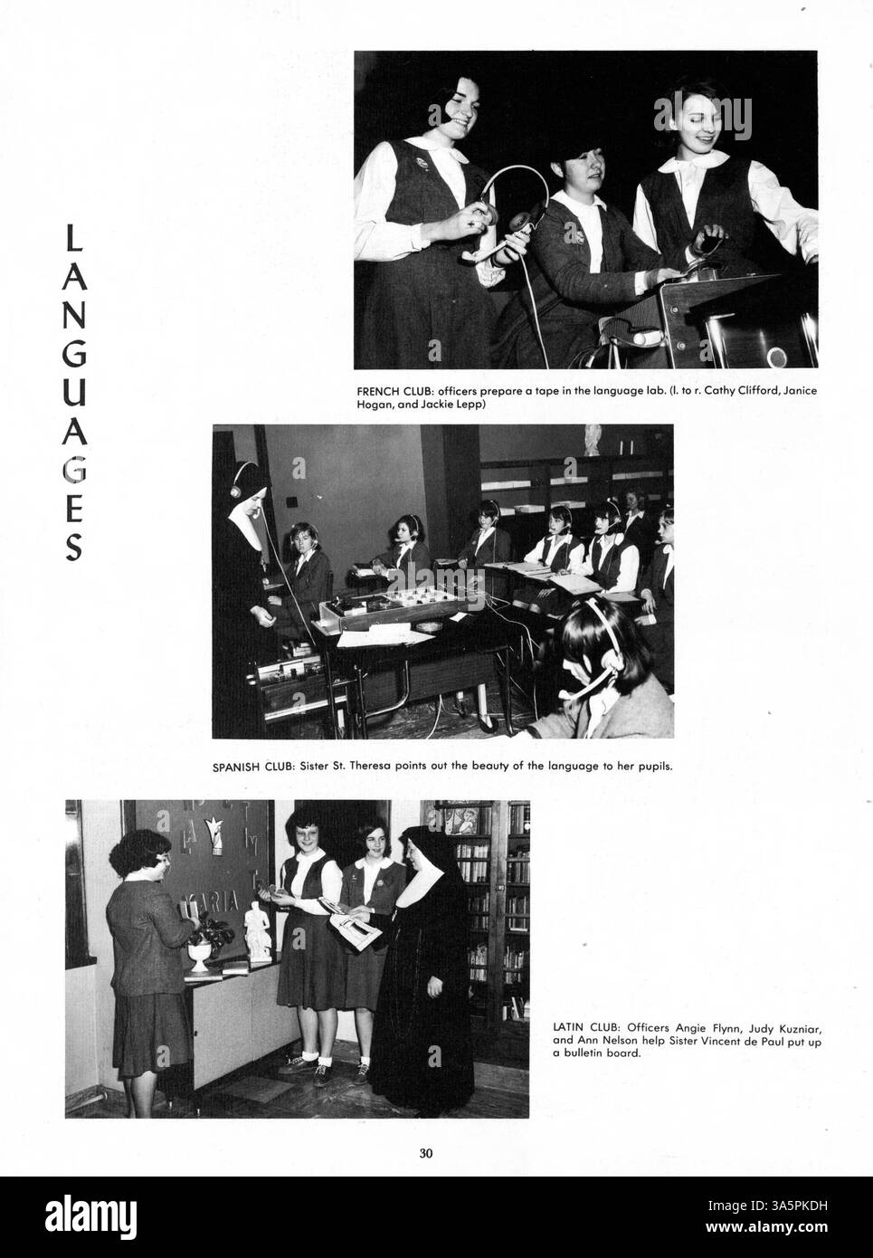 Documents the activities of the 1964 1965 school year hi-res stock ...
