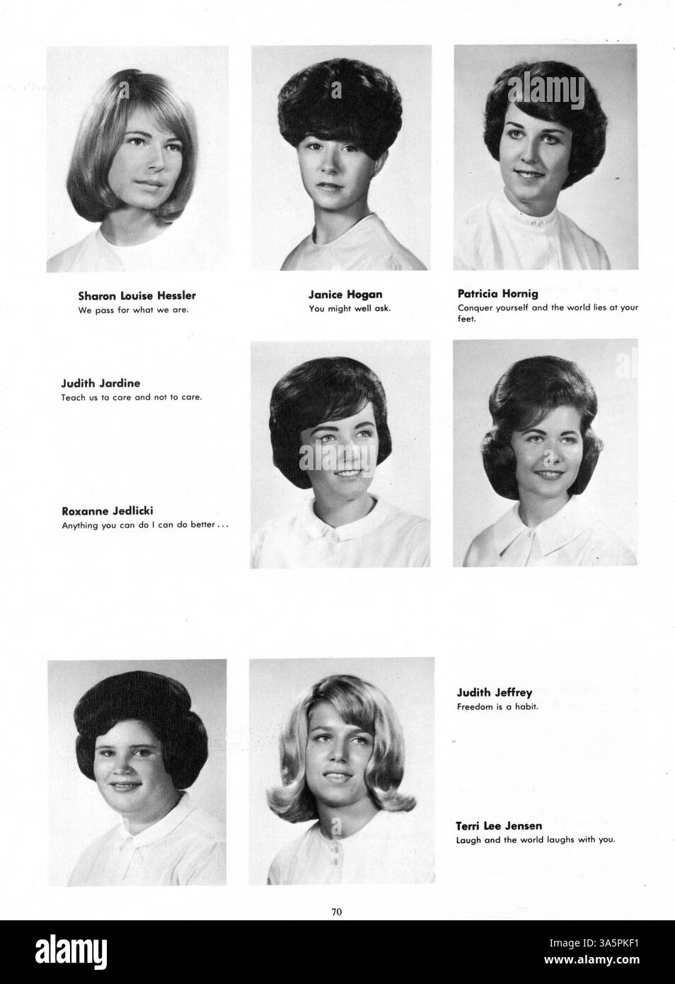 Major events from the 1964 1965 school year hi-res stock photography ...