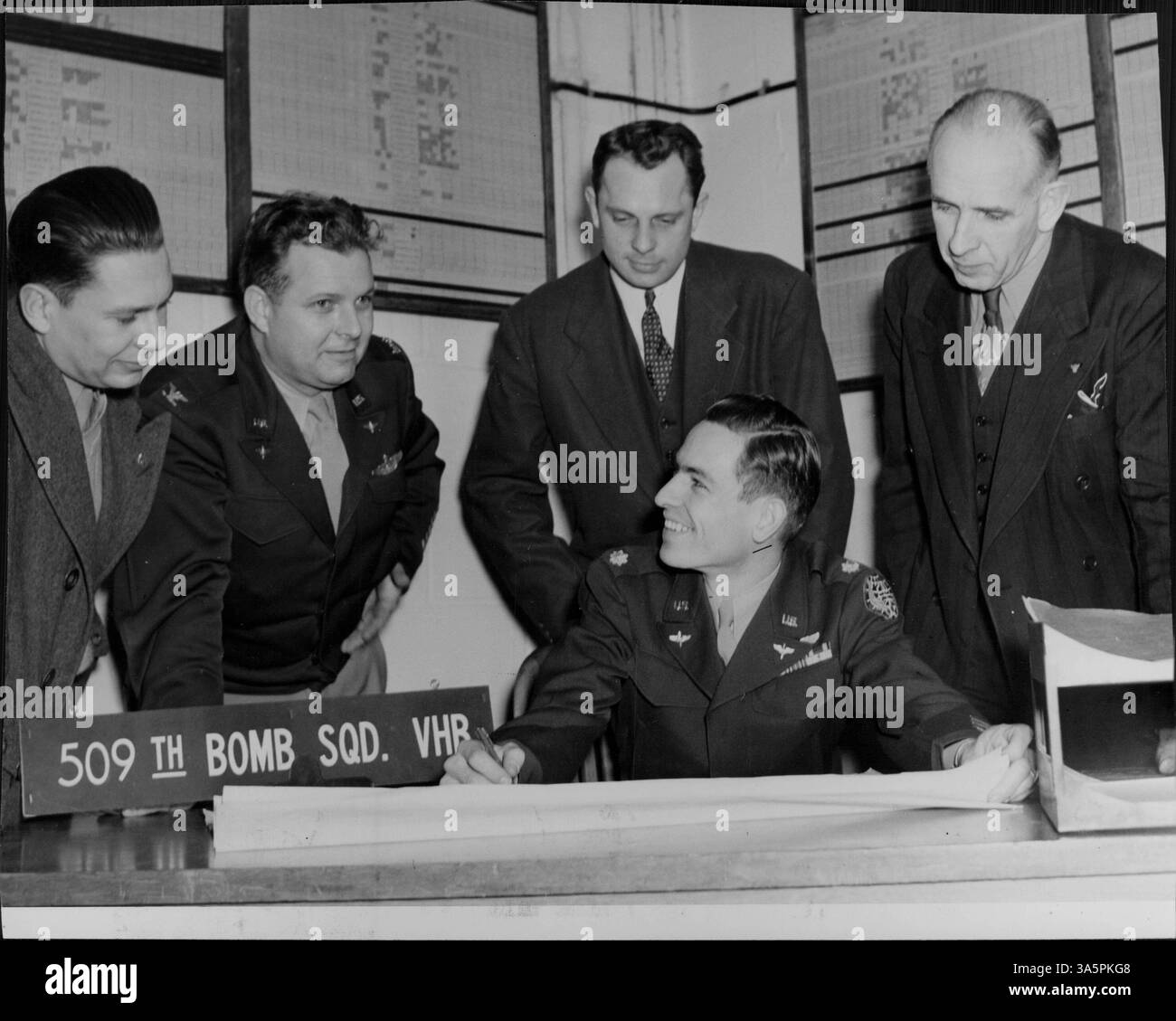 Including commanders from several units hi-res stock photography and ...